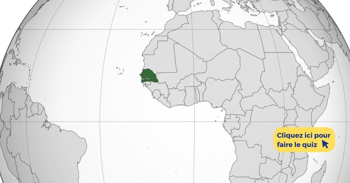 Quiz : pays du monde (carte)