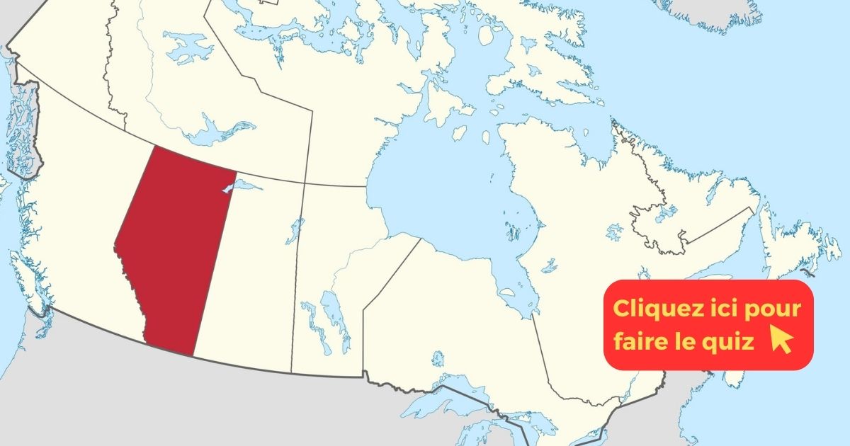 Quiz : provinces du Canada (carte)