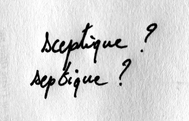 « Septique » ou « sceptique » ? (orthographe) ️